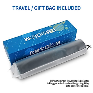 Full Desk Mat, Mouse Pad Keyboard Pad Desktop Accessories Home School College Decor Supplies Pretty Mousepad Big Computer Office Essentials Women Boys XL