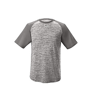 EvoShield Youth E304 Performance Pullover Tech Tee, Charcoal - Medium