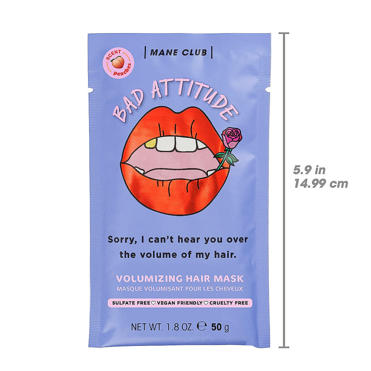 MANE CLUB Bad Attitude Deep Conditioner, cruelty free, vegan, no sulfates or parabens — Pack of 2