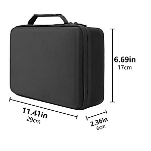 co2CREA Hard Case Replacement for AuKing Projector 2023 Upgraded Mini Projector 7500 lumens Multimedia Home Theater Video Projector