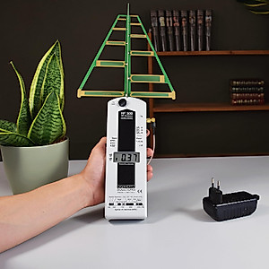 GIGAHERTZ SOLUTIONS HF38B RF Meter - 700MHz - 3.3GHz - 2 Year Warranty! Measures WiFi, Smart Meters, Cell Phones Etc.