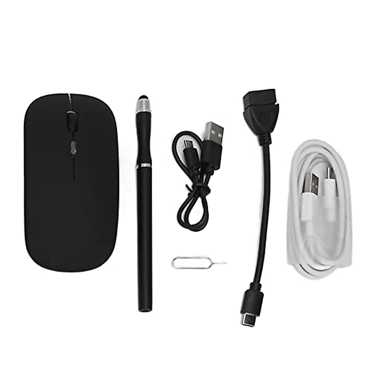 fannay 10.1 Inch Tablet, 5G WiFi Tablet PC US Plug 100-240V Support FM GPS 1920x1200 IPS Support 11.0 with 4G LTE Keyboard (Green)