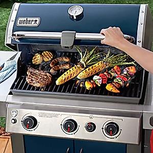 Hongso Grill Parts for Weber Spirit 200 Series, Spirit E/S 200 & 210, Spirit II 210 Series Grills (Front Control, 2013 and Newer), 17.5" Grill Grates 15.3" Flavorizer Bars and 18" Burner Tubes