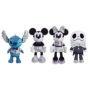 Disney100 Years of Wonder 17-inch Jack Skellington Large Plush, Once-in-a-Lifetime Exclusive, Kids Toys for Ages 2 Up by Just Play