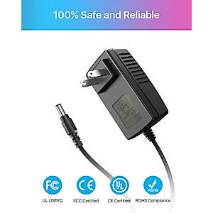 ZOSI DC 12V 1A 1000mA US CCTV Power Supply Adapter 3m Long Power Cords for Home Security Camera Surveillance System