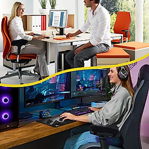 GUFAOWI Ergonomic Office Chair Arm Pads, Memory Foam Armrest Pads for Office Chair Gaming Chair Arm Rest Covers for Desk Chair, Armrest Cushions for Elbow Pressure Relief (Set of 2)