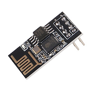 ACEIRMC 6pcs ESP8266 ESP-01S WiFi Serial Transceiver Module with 1MB Flash DIP-8 3-6V Compatible with Arduino