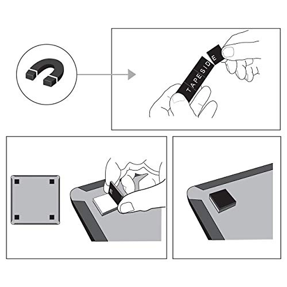Nobo 1903816 Mini Magnetic Whiteboard with Coloured Frame, Dry Wipe, Wall Mountable, Includes Whiteboard Pen, Magnets, Eraser & Foam Adhesive Mounting Pads,Light Blue,216 x 280 mm