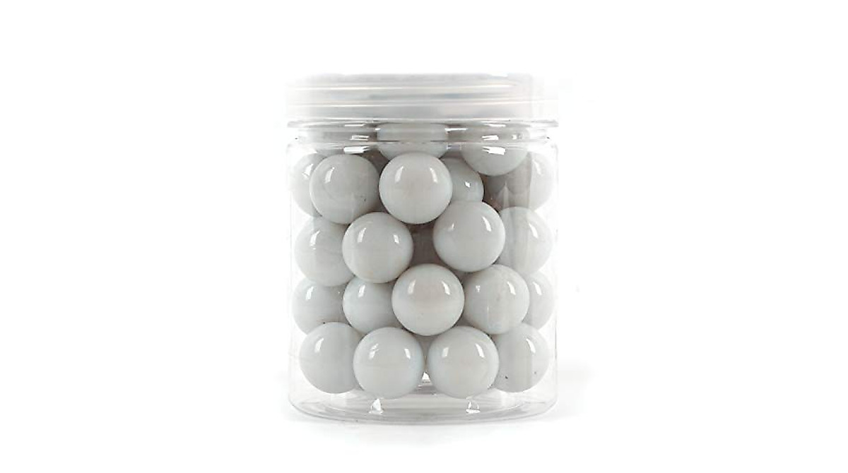 Shiny Stone High Luster Glass Beads - Perfect for Fire Pits & Decor