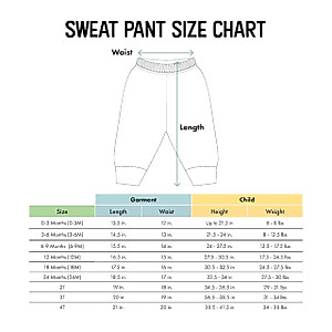 College Baby NCAA Infant Jogger Sweatpants, Georgia Bulldog Head Logo, Black, 18 Months