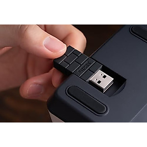 8BitDo Retro 18 Mechanical Numpad, Supports Calculator Mode, Bluetooth/2.4G/Wired Numpad for Windows and Android - N Edition