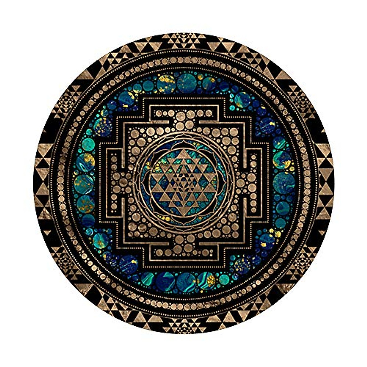 Sri Yantra - Sri Chakra PopSockets PopGrip: Swappable Grip for Phones & Tablets