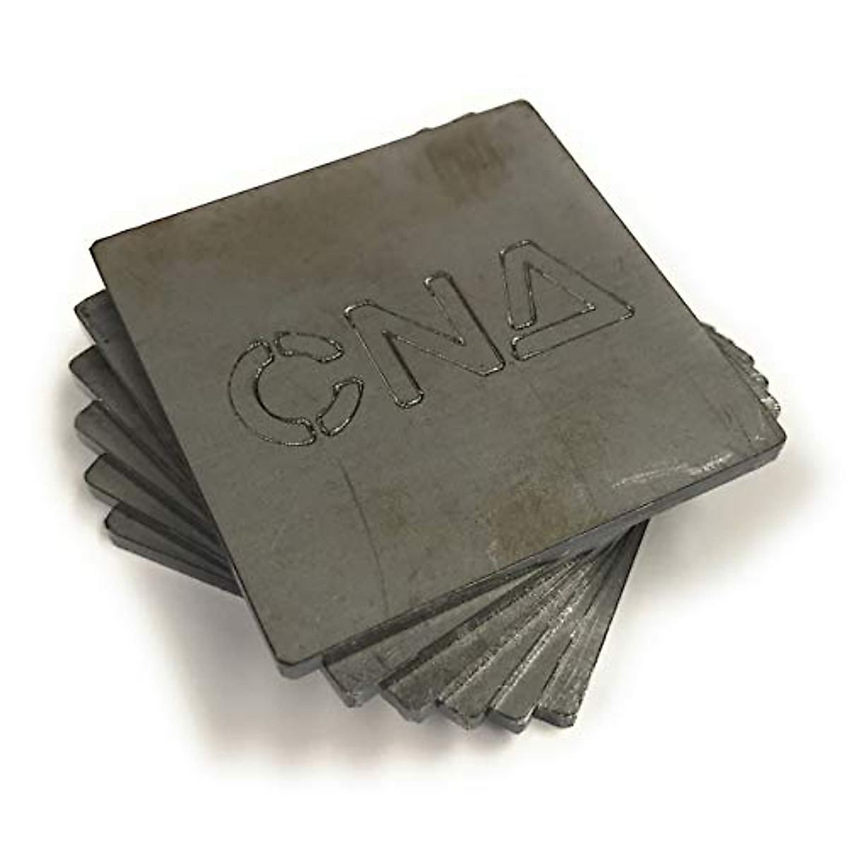 Welding Kit – 11 Gauge Steel Cube – Made in USA – Contains 6 Square Coupons – MIG, TIG, Arc, Stick, Gas – Practice Training DIY Beginner to Expert – Chapman & Adams (CNA Fabrication) (2" (2 Inch))