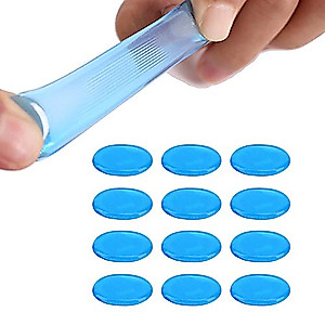 12Pcs Silicone Drum Dampeners Gel Pads,Drum Damper for Drums Tone Control