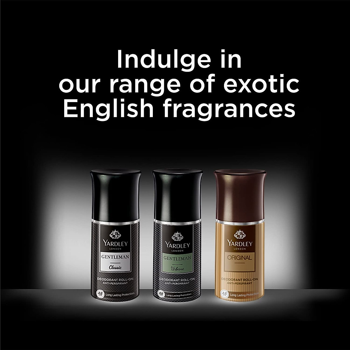 OMG Deals Yardley London Gentleman Deodorant Roll-On for Men, 50 ml (Original Roll on)