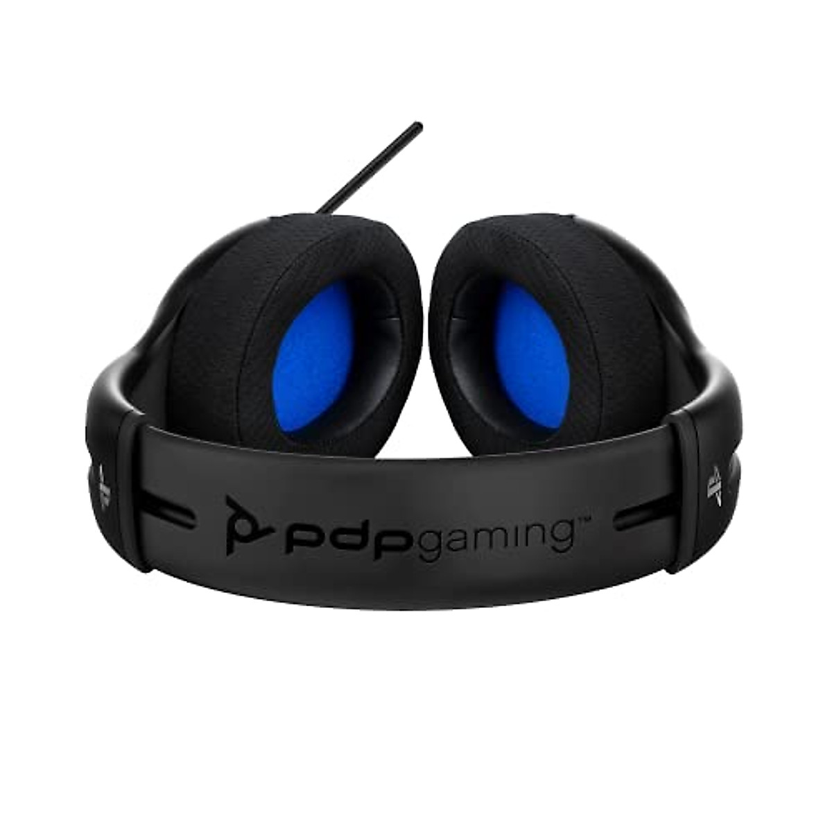 PDP LVL50 Wired Headset with Noise Cancelling Microphone: Black - PS5/PS4