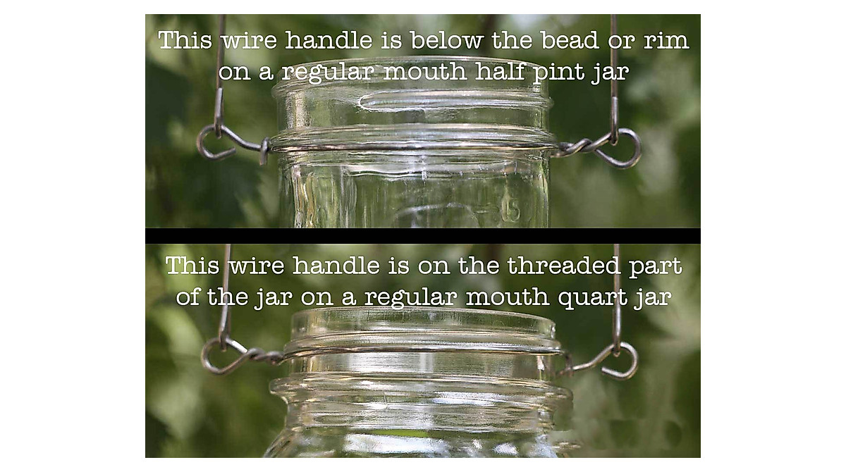 Stainless Steel Mason Jar Handles for Hanging - 6 Pack