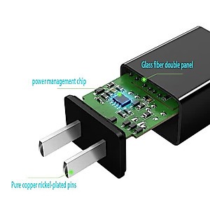 Noise Cancelling Headphones Charger Cable for ZIHNIC, Soundcore Life Q20, iJoy Old Version, MUSICOZY, TUINYO, OneOdio A70, A11, MIDOLA, Gorsun Wireless Bluetooth Headphones Micro Charging Cord Adapter
