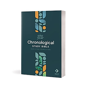 NLT One Year Chronological Study Bible (Softcover)