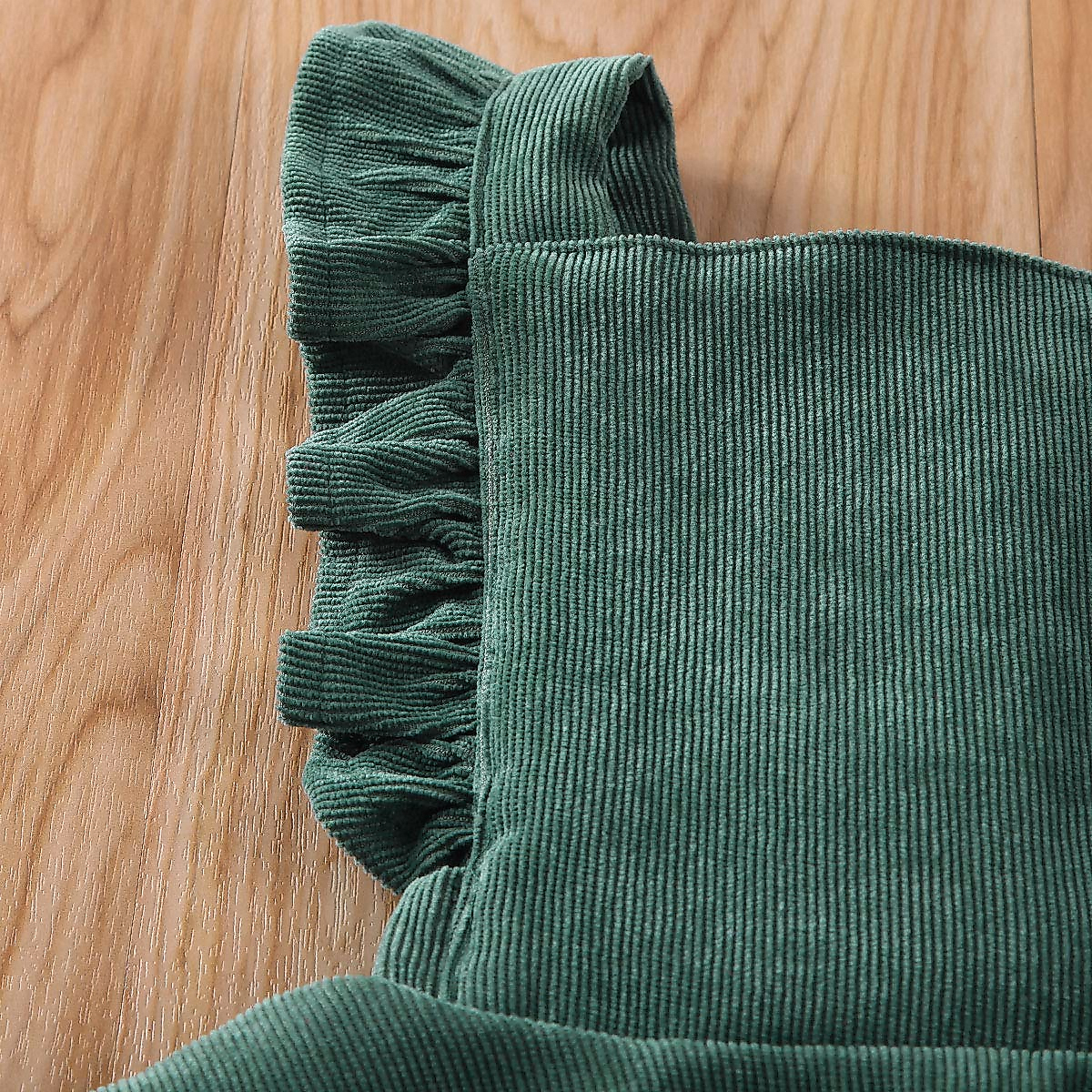 MERSARIPHY Toddler Baby Infant Tutu Sleeveless Vest Dress Backless Cute Romper Newborn Kid Ruffle Skirt, Ages for 6M-5T (Green, 4-5 T)