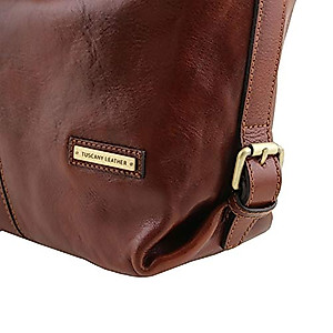 Tuscany Leather Sabrina Leather hobo bag Black