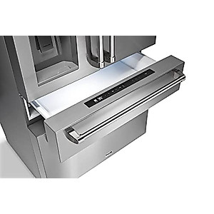 Thor Kitchen 36 Inch Professional French Door Refrigerator with Ice and Water Dispenser - TRF3601FD