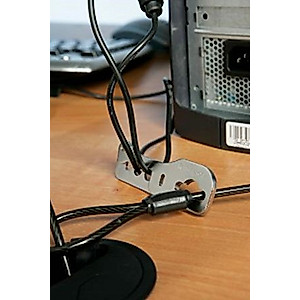Kensington CableSaver Desk Mount Security Anchor, Multi-Device Cable Trap (K64519US)