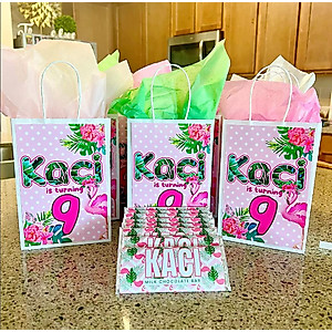 TOWRAP White Gift Bags 100Pcs 8x4.25x10.5 Inch Paper Bags with Handles Bulk,Party Bags, Shopping Bags,Retail Bags,Merchandise Bags,Favor Bags,Business Bags