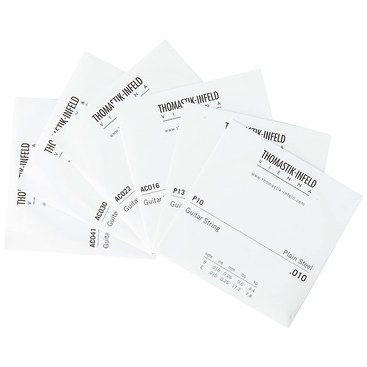 Thomastik-Infeld AC110 Acoustic Guitar Strings - Plectrum Series 6 String Set E, B, G, D, A, E