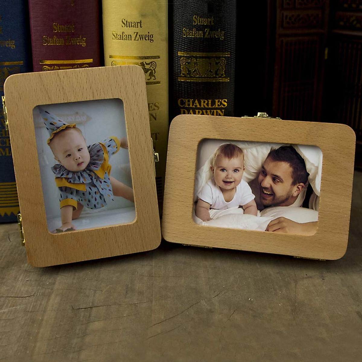 Baby Tooth Box,Solid Wood Teeth Boxes,Teeth Storage Box,Baby Save Boxes,Kids Keepsake Organizer for Baby Teeth and Hair,Baby Shower& Birthday Gift