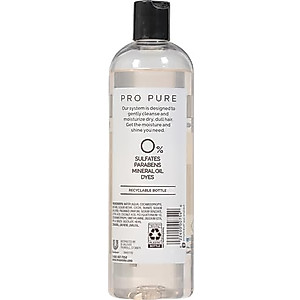 TRESemme Pro Pure Micellar Moisture Shampoo, Paraben and Dye Free, Daily Moisture for Dry, Dull Hair, Unisex, 16 fl oz