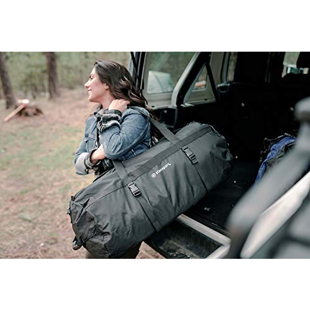 Stansport Traveler Duffle Bag (17010) , Black