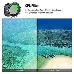 NEEWER Effects Filters and ND Filters Compatible with DJI Mini 3/Mini 3 Pro, 12 in 1 Includes ND8/16/32/64/128/256/ND1000/UV/CPL/Blue Streak Anamorphic/Light Pollution Reduction/Star Filters