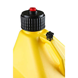 Mr. Gasket 36951G Utility Jug 5 Gal Yellow W/Hose Square