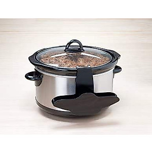 Lid Pocket Slow Cooker Lid Holder | Fits Most Slow Cookers | Hands-Free Design Keeps Countertops Clean | Unique Crock Pot Kitchen Pot Organizer | Works With Most Crocks