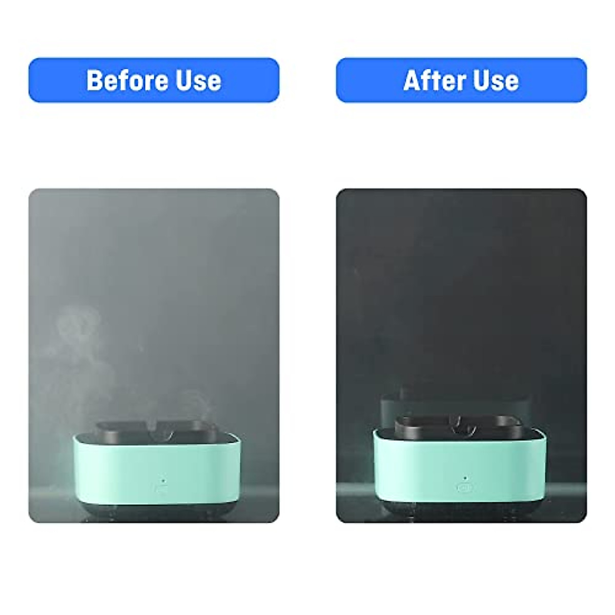 Rumia Smokeless Ashtrays for Cigarettes Indoor,2 in 1 Air Purifier Multifunctional Negative Ion Air Fresher for Home,Office,Outdoor-Green