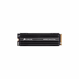 Corsair Force Series MP600 1TB Gen4 PCIe X4 NVMe M.2 SSD, Up to 4,950 MB/s (CSSD-F1000GBMP600)