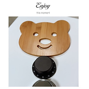 JOYWB Kitchen Timer, Chef Cooking Timer Clock with Loud Alarm, Mechanical - Magnetic Backing,