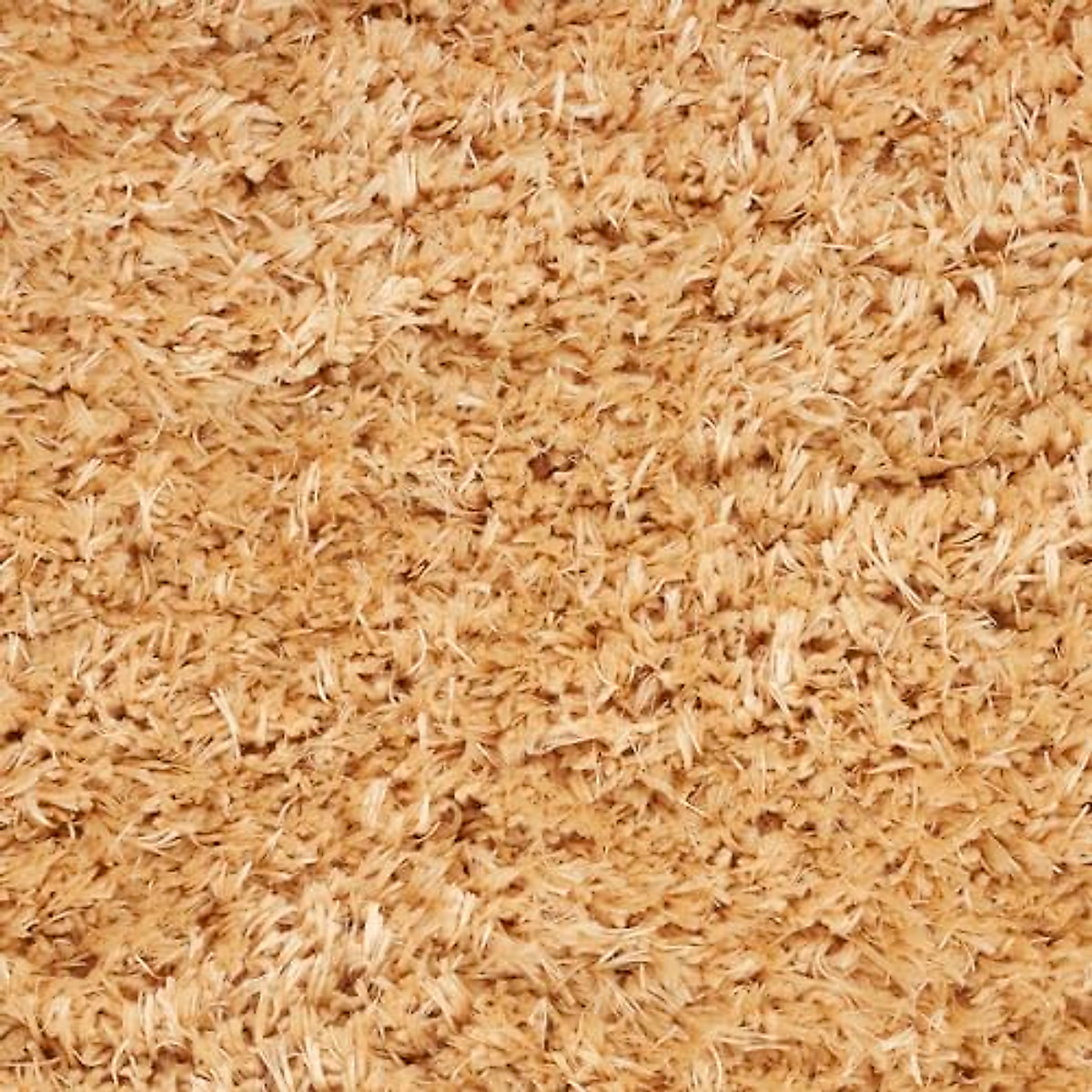 Nourison Lush Shag Modern & Contemporary Gold 7'10" x 9'10" Area -Rug, Easy -Cleaning, Non Shedding, Bed Room, Living Room, Dining Room, Kitchen (8x10)" }