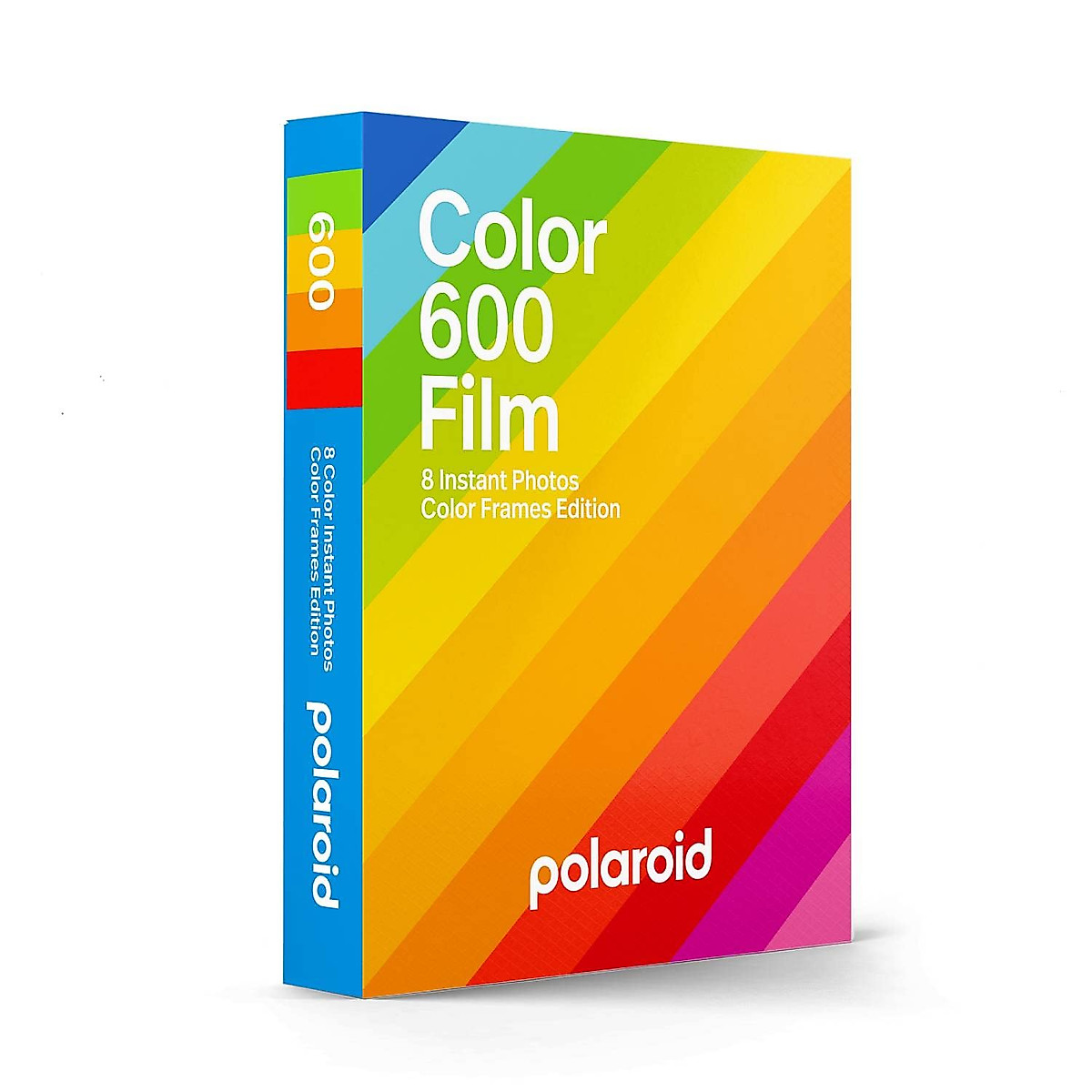 Polaroid Color Film for 600 Color Frame + Pink Album holds 32 photos + Cleaning Cloth