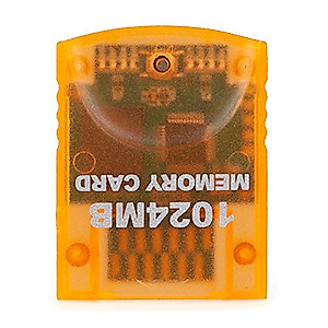 RGEEK 1024MB(16344 Blocks) High Speed Game Memory Card Compatible for Nintendo Gamecube and Wii Console