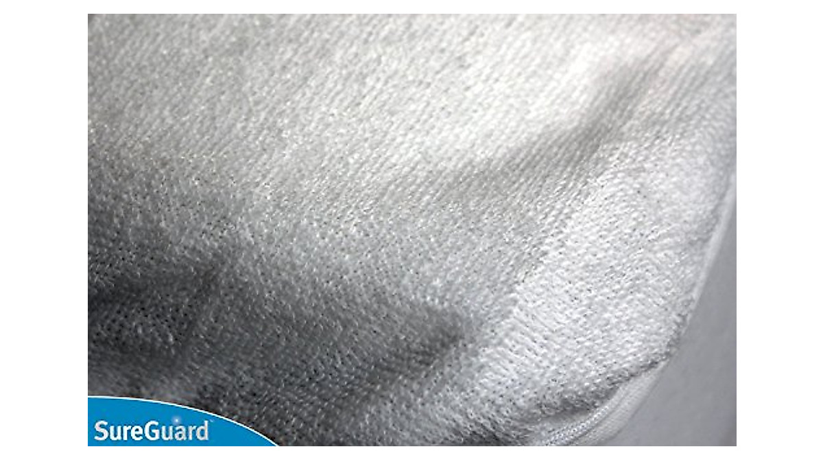 SureGuard Crib Mattress Protector - Waterproof & Soft