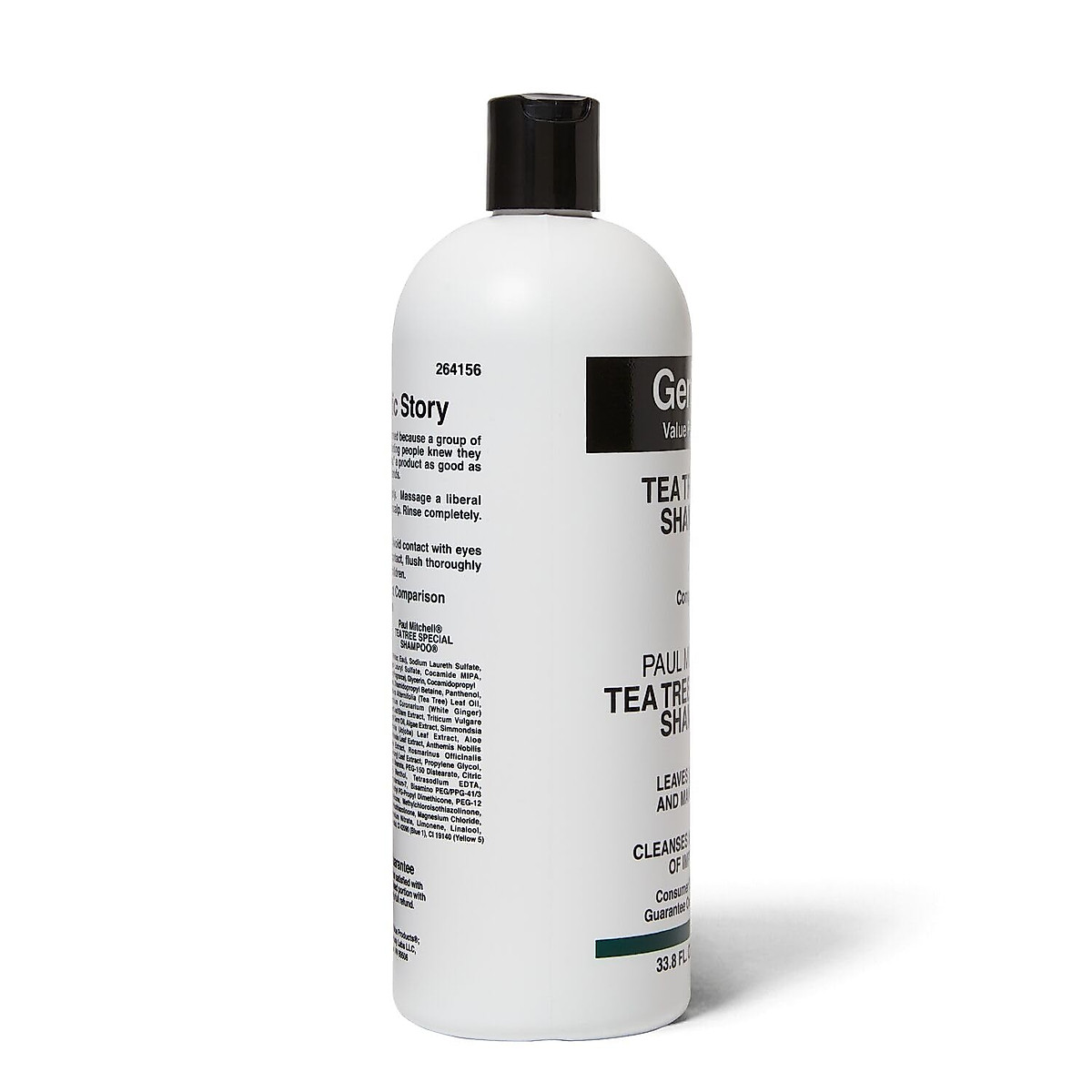 Generic Value Products Tea Tree Oil Shampoo, Leaves Hair Soft and Manageable, Leaves Scalp Clean and Tingling, Adds Vitality and Luster, 33.8oz