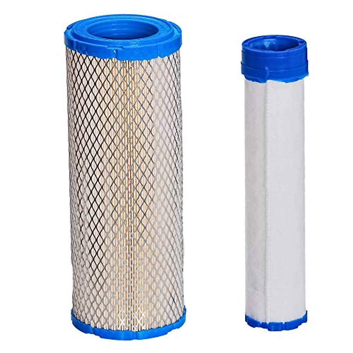 HIFROM Air Filter & Pre Filter Cleaner Oil Filter Spark Plug Tune Up Kit Compatible with Kawasaki FH601D FH680D FH721D FX651V FX691V FX730V 25 HP Engines Replacement for 11013-7020 49065-7010