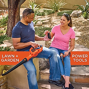 BLACK+DECKER 20V MAX* Cordless Hedge Trimmer, 22-Inch, Tool Only (LHT2220B) & 20V MAX* Lithium Battery (LBXR20)