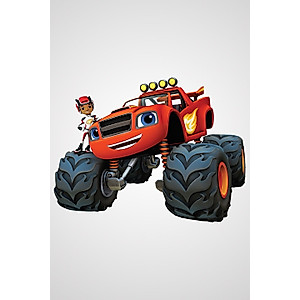 RoomMates RMK3119SCS Blaze & The Monster Machines Peel and Stick Wall Decals