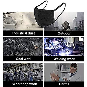 Simpli-Magic Reusable Face Mask, One Size (Pack of 20), Black/White, 20 Pack