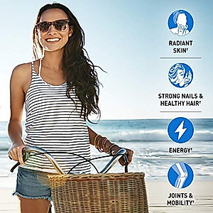 Garden of Life Grass Fed Collagen Coconut MCT Powder - Vanilla, 24 Servings, Collagen Powder for Energy Hair Skin Nails Joints, Collagen Peptides Powder, Coconut MCTs, Collagen Protein Supplements