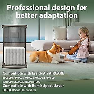 Improvedhand 1043 Super Humidifier Wick Filter Replacement Compatible with Essick Air AirCare Bemis Fit for EP9800 EP9500 EP9700 EP9R800 826000 831000 800 8000 Series Humidifiers
