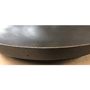 22" Cooking Disc Blade Discada with 1-1/2" Sides, Discada/Paella Pan, Made in Brazil